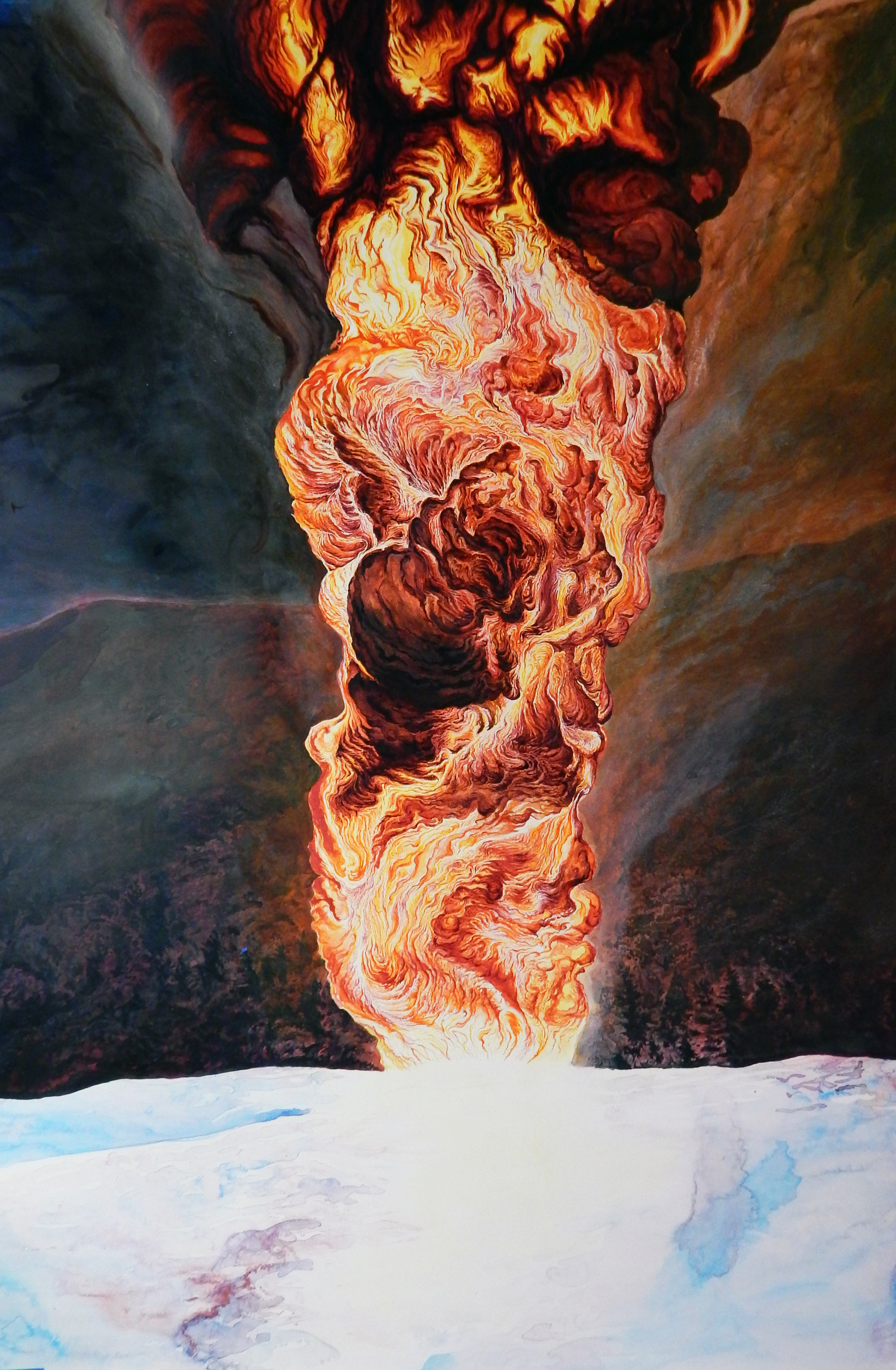 Fire on the Mountain exhibit is a pipeline protest | News/Talk 960-AM ...