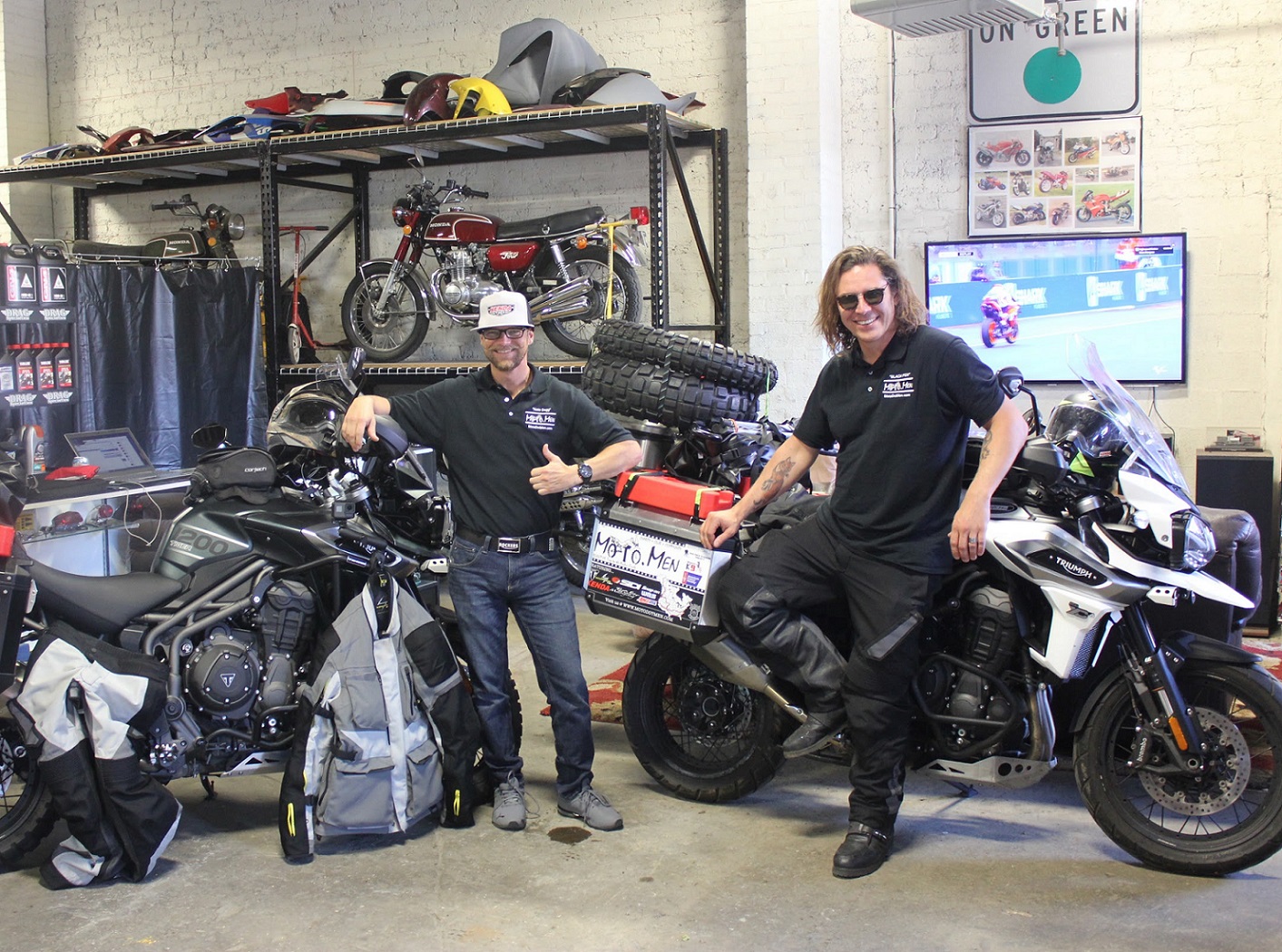 Epic adventure: Motorcylists prepare for 40,000-mile adventure with a ...
