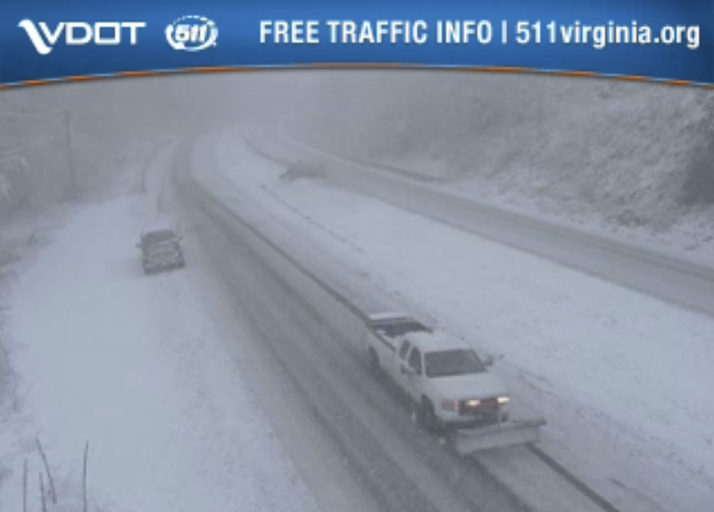 Sunday Morning VDOT Snow Update | News/Talk 960-AM & FM-107.3 WFIR