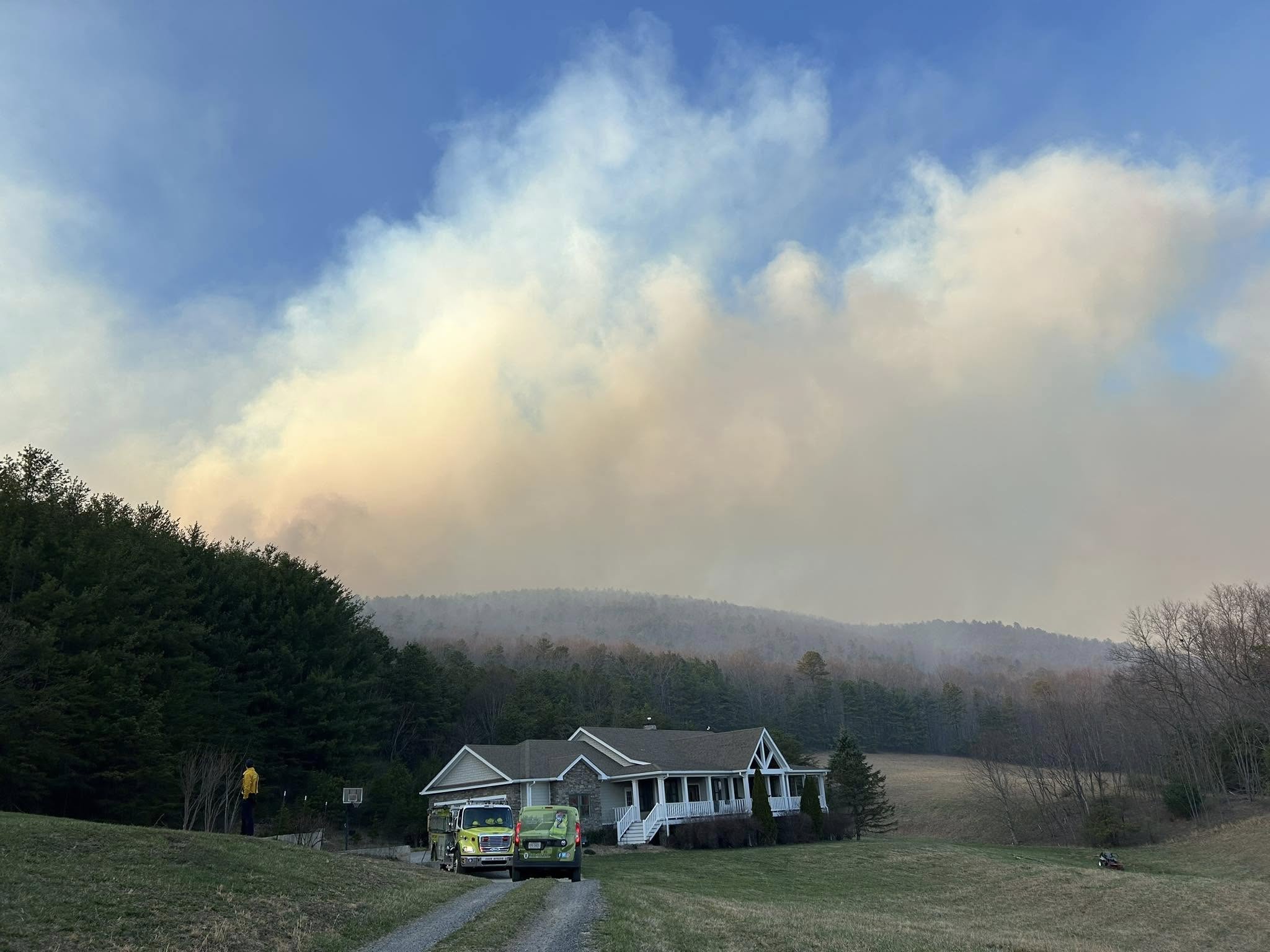 Brush fires contained in Roanoke County, crews remain on alert | News ...