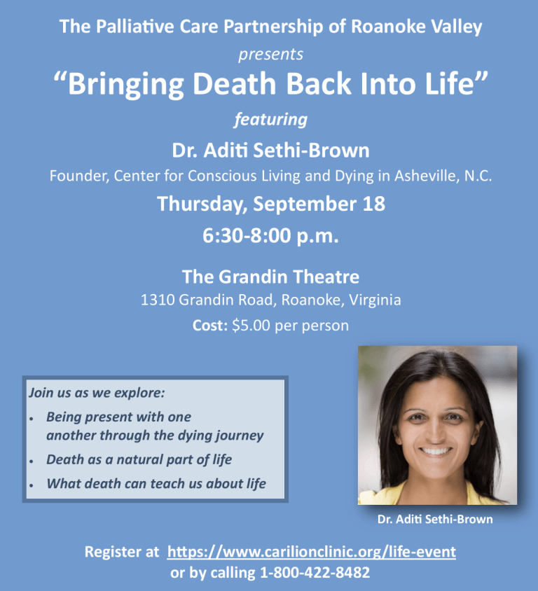Bringing Death Back into Life | News/Talk 960-AM & FM-107.3 WFIR