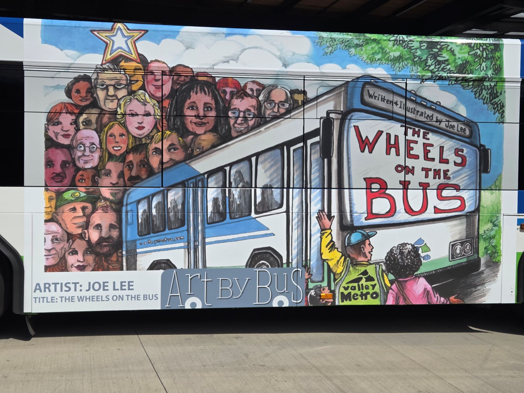 Writer By Bus debuts 2025 book, new Valley Metro bus wrap | News/Talk ...